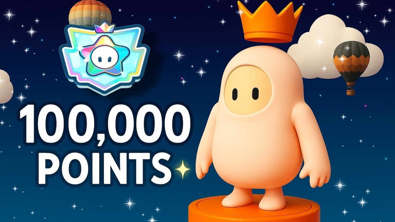 Reaching 100,000 Superstar Points💫 in Fall Guys Ranked (Cycle 2) - YouTube