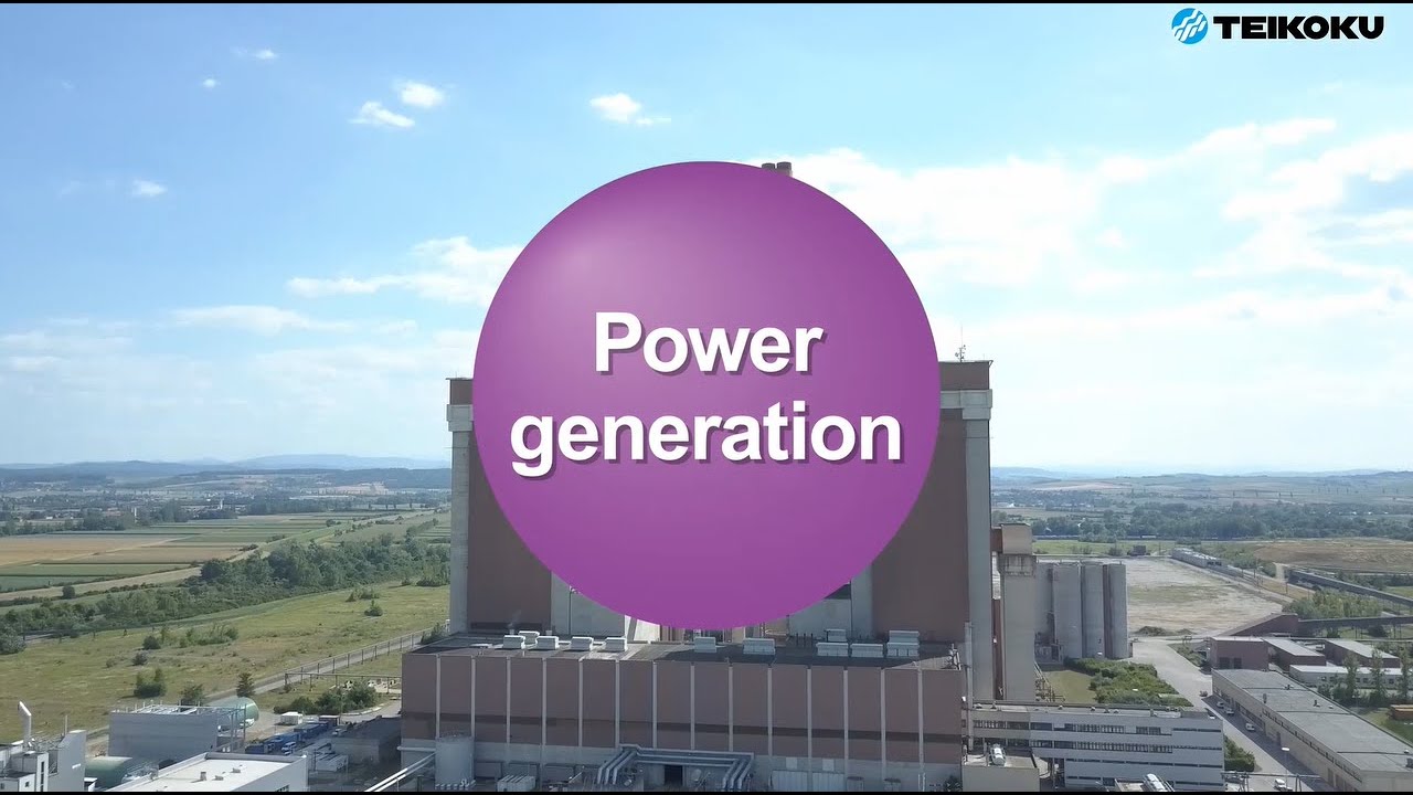 TEIKOKU pumps offer the realization of a carbon-free society. ～Power generation～ - YouTube