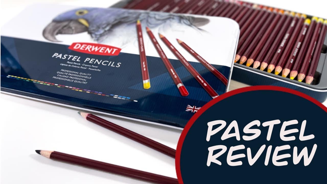 Derwent Pastel Pencil Review || Using Derwent Pastel Pencils for the ...