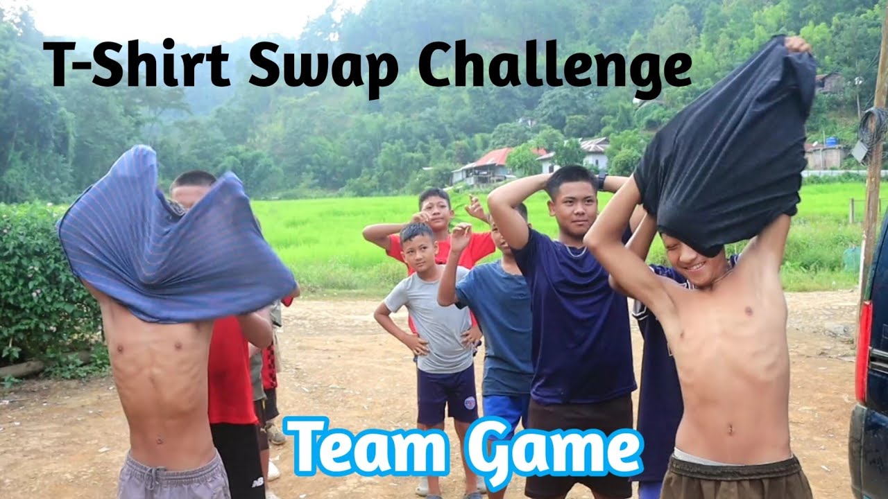 T-shirt Swap Challenge || Let's Enjoy The Video - YouTube