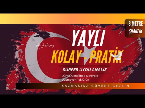 YAYLI - OTO SURFER ANALİZ.. ÇALIŞMASI YAPILAN GİRİŞ..! KAZMASINA GÜVENEN GELSİN .. 05368611658