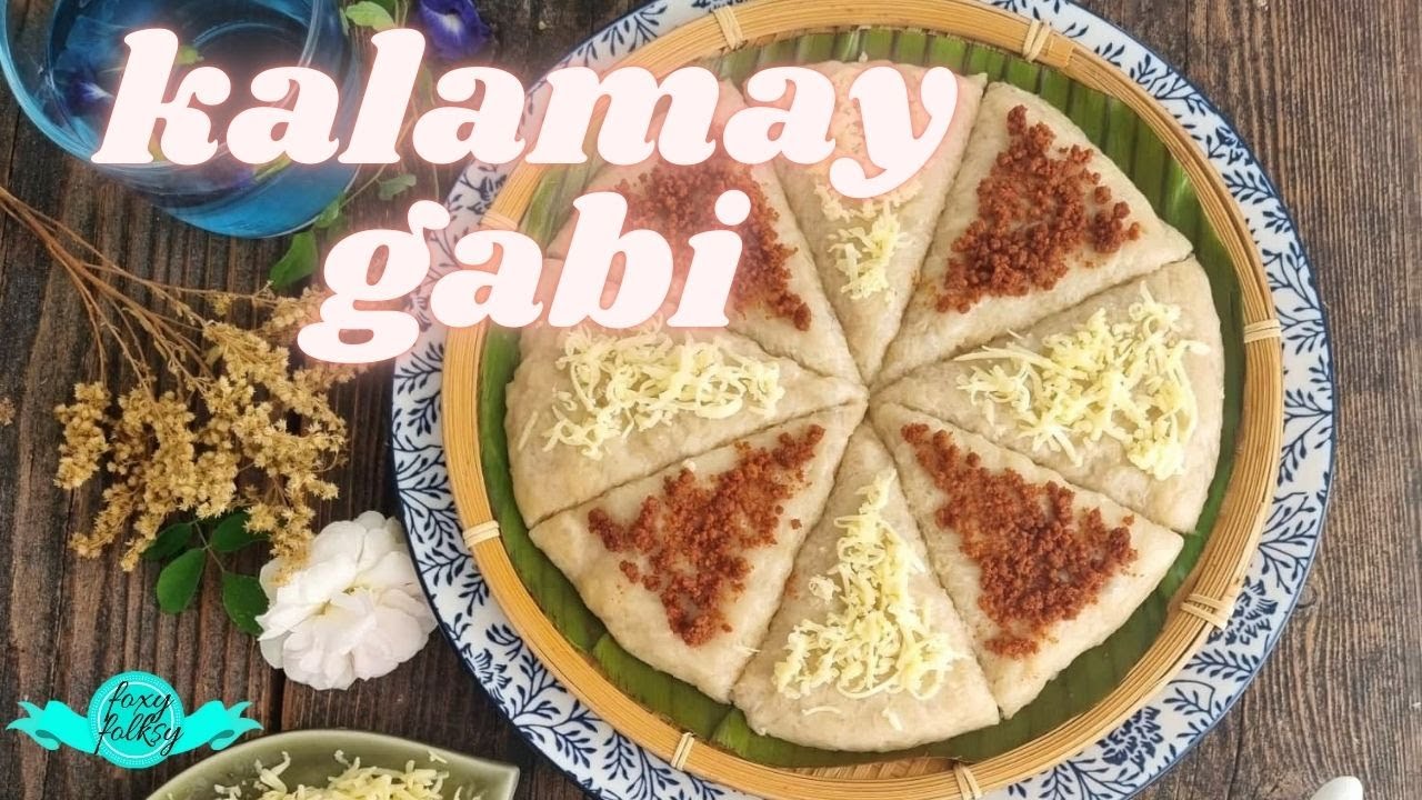 Gawin mo to sa Gabi, napaka SARAP! Gabi Halaya/Kalamay Gabi - YouTube