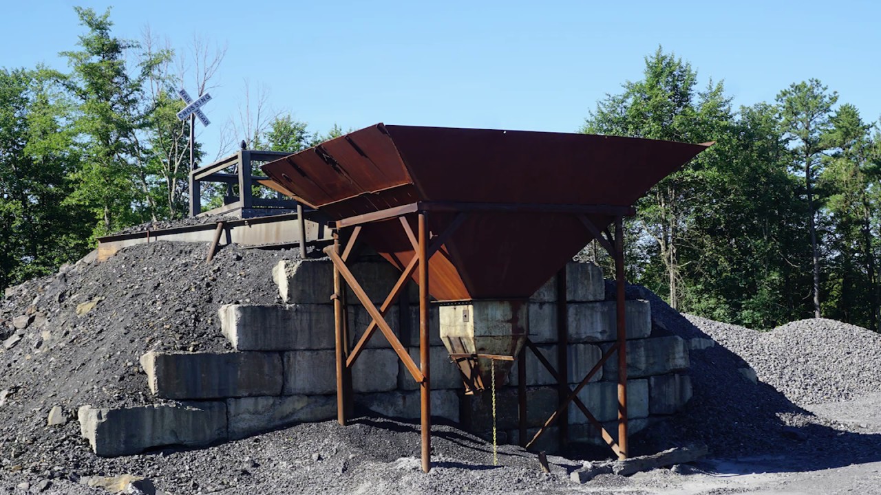 Coal Banks and Mine Drainage - URBEX - Loading Ramp & Hopper - YouTube