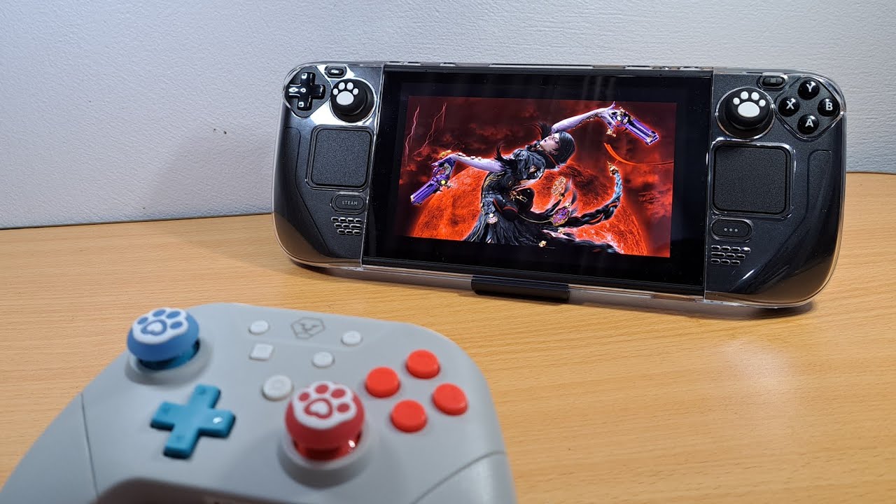 Bayonetta 3 on Steam Deck | YUZU Emulator | TDP GPU 10W | 30 FPS ...