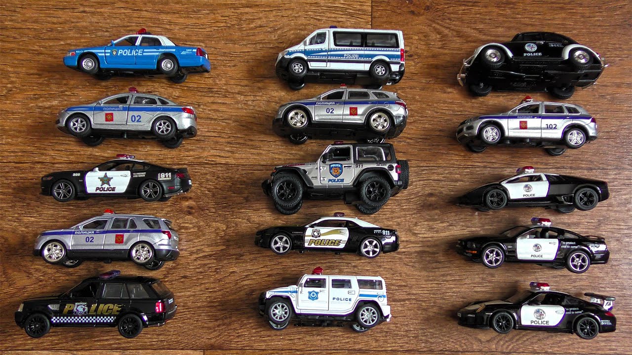 Showing Various Police Cars of Different Types - YouTube