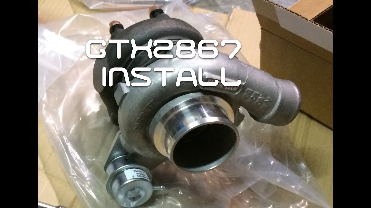 GTX2867R install in a Mazda 6 MPS - YouTube