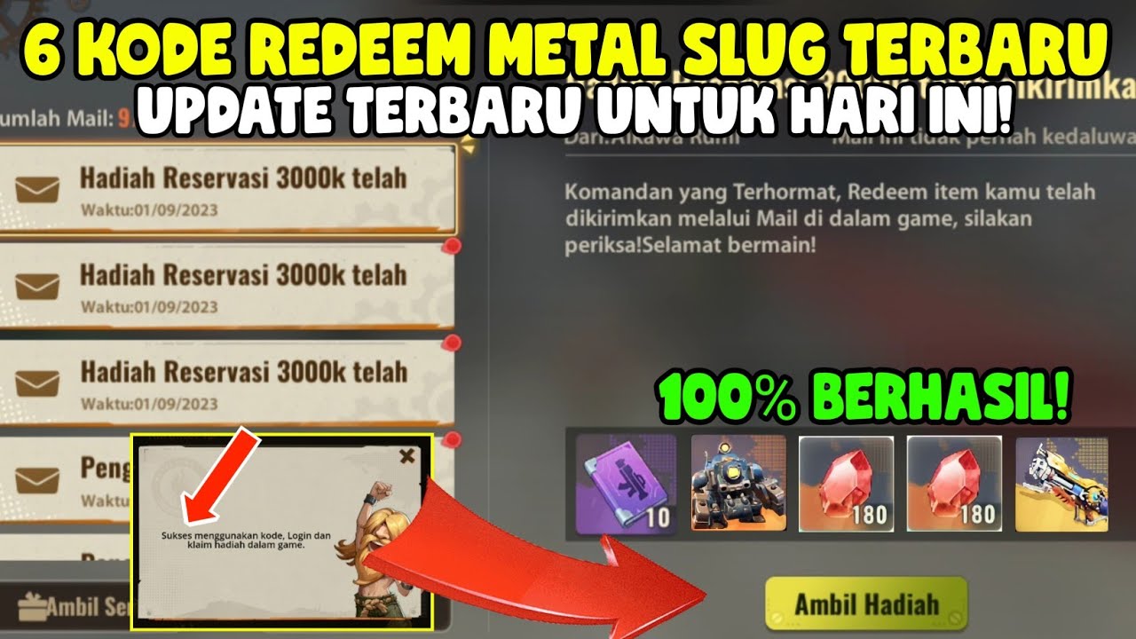 UPDATE 6 KODE REDEEM METAL SLUG: AWAKENING TERBARU HARI INI SEPTEMBER ...