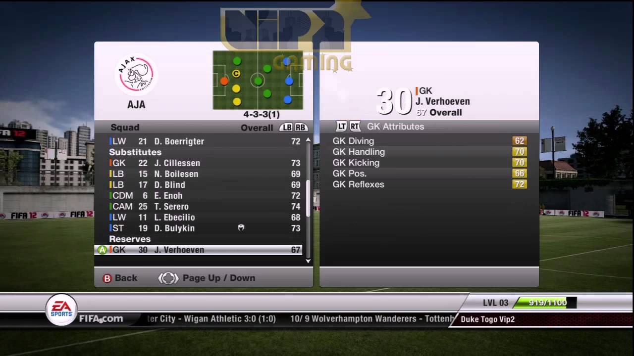 FIFA 12 - BARCELONA - REAL MADRID - VALENCIA - AJAX - BENFICA - PORTO ...
