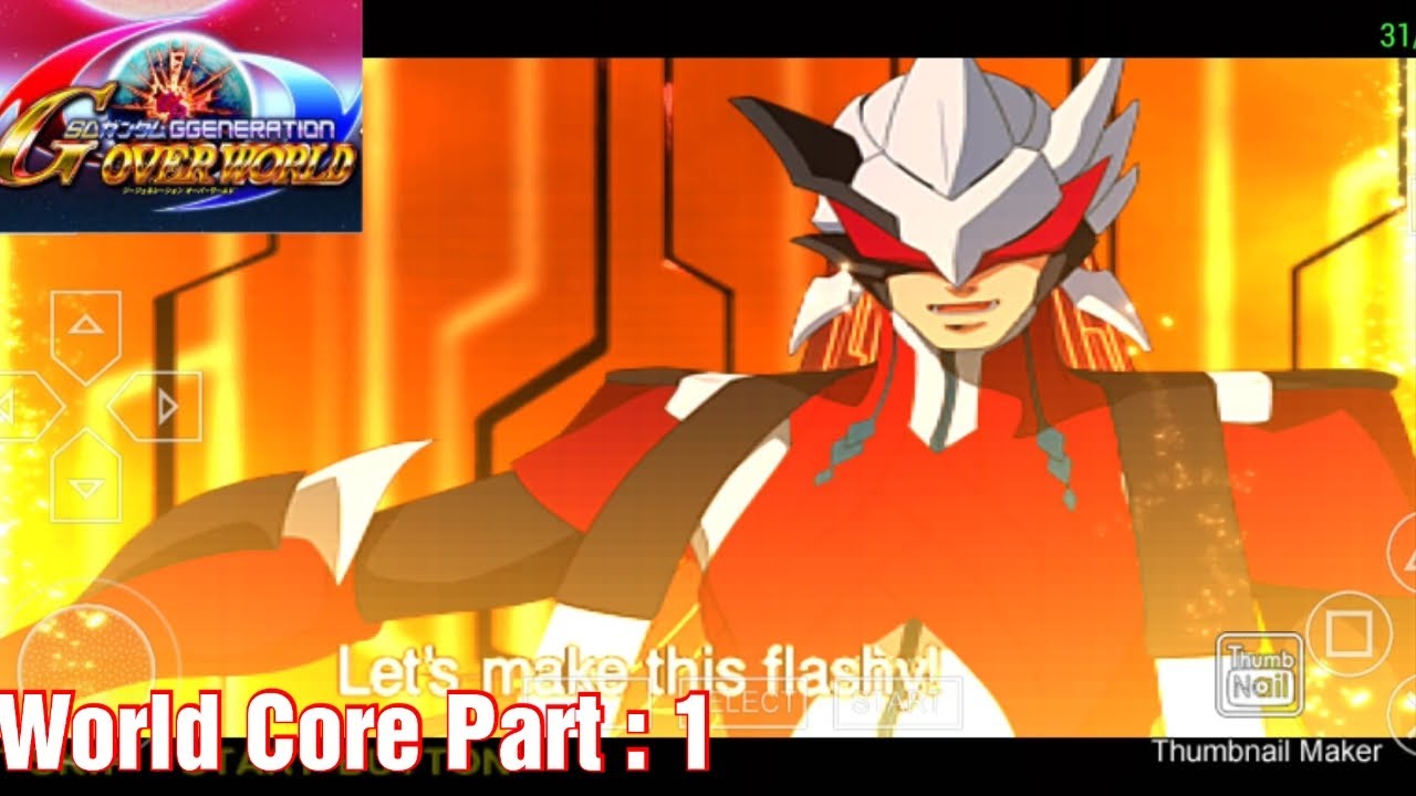 Lets Try World Core Stage 1 : "Balbadoro" - SD Gundam G Generation ...