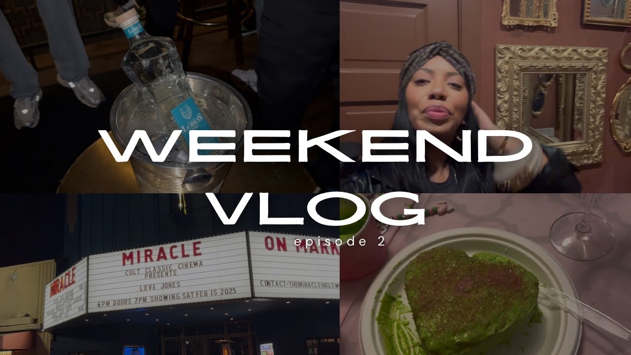 Weekend Vlog (Pizza, Love Jones & Galentines) | Episode 2 - YouTube