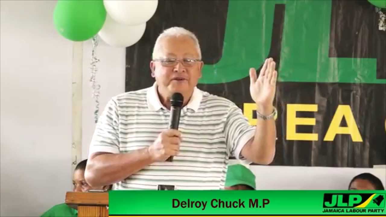 Delroy Chuck M.P. Speaks at Area Council 1 Meeting - YouTube