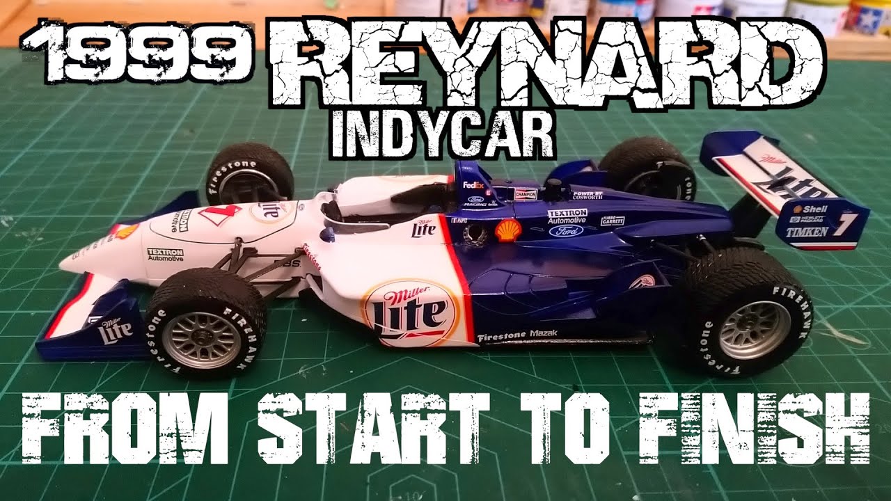 Reynard Indycar 99' Max Papis 1/25 (Revell) - YouTube