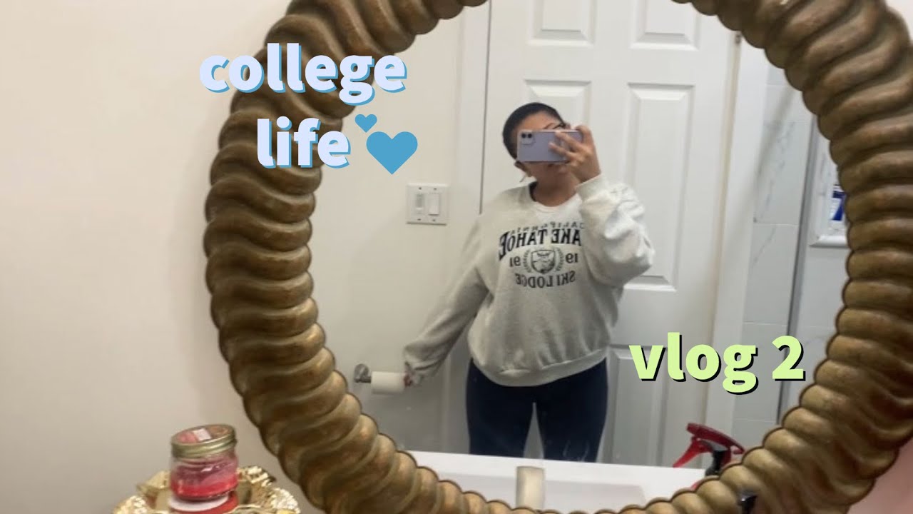 college life//vlog 2 - YouTube
