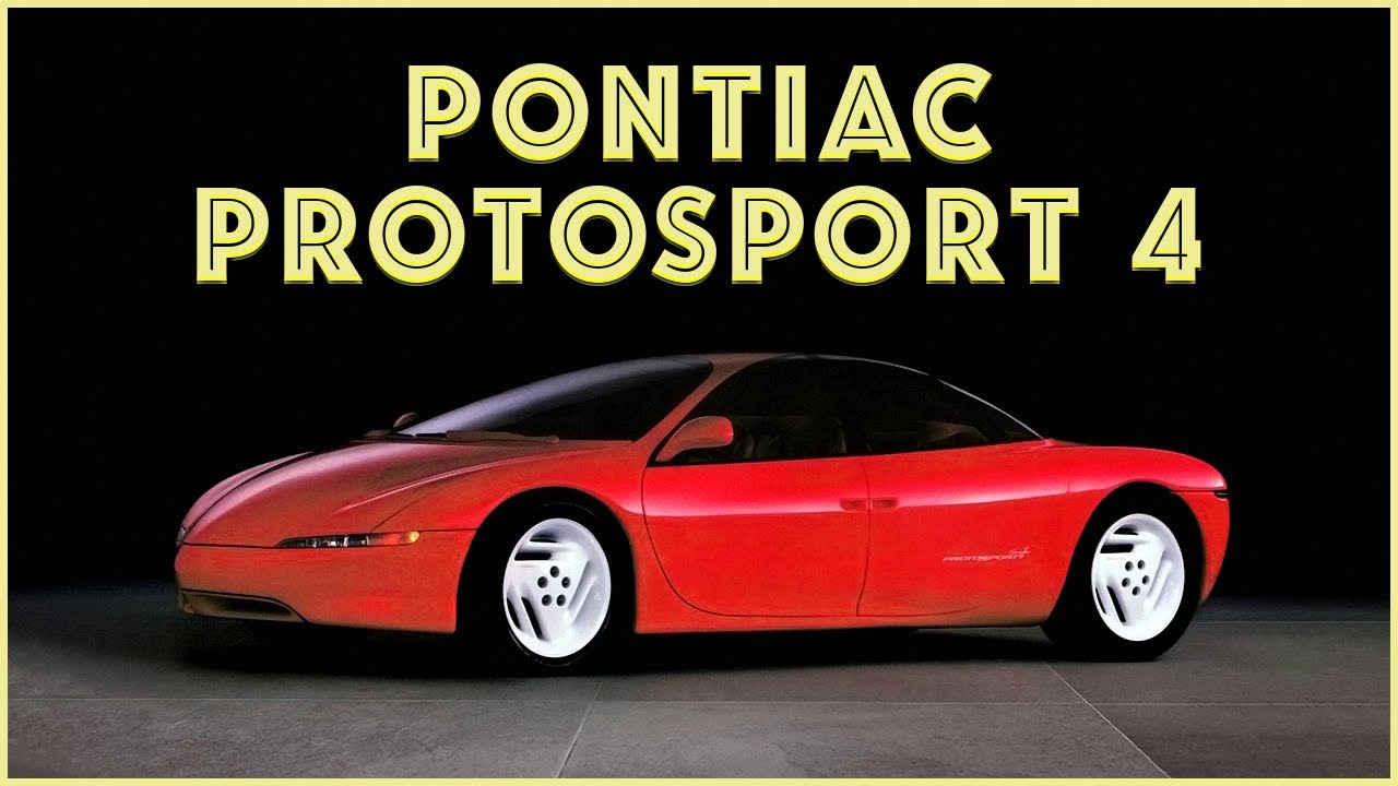 The 1991 Pontiac Protosport 4 Concept: A Car That Pushed the Boundaries ...
