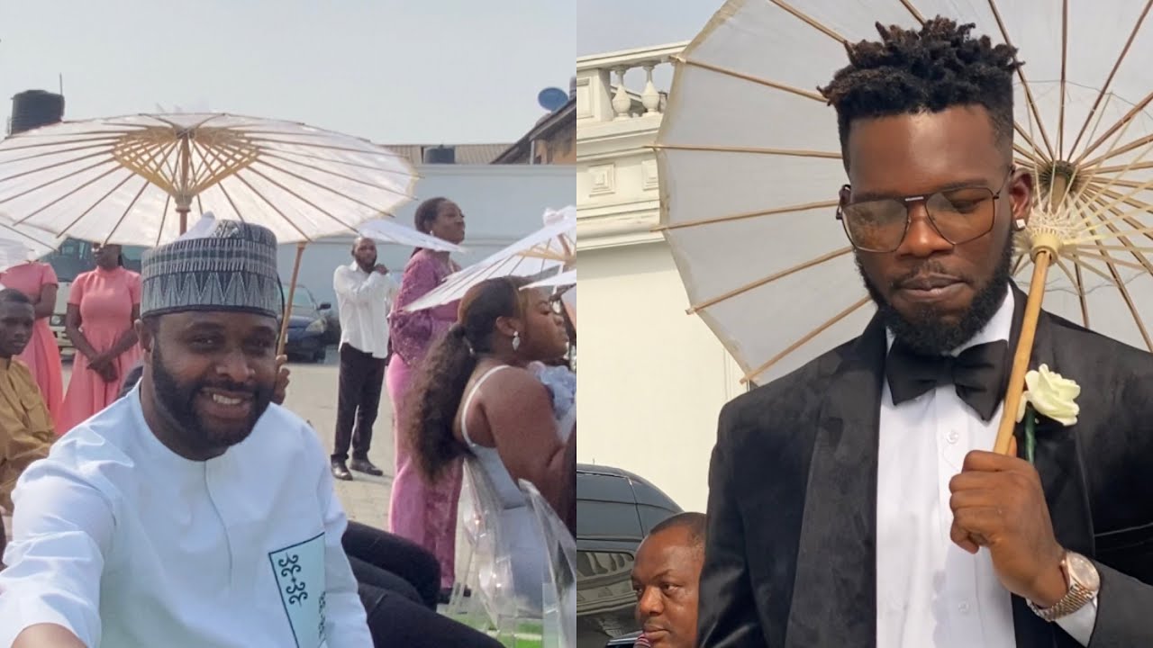 BRODA SHAGGI ATTENDS HIS MANAGER’S WEDDING; HAPPY MARRIED LIFE FEMI ...