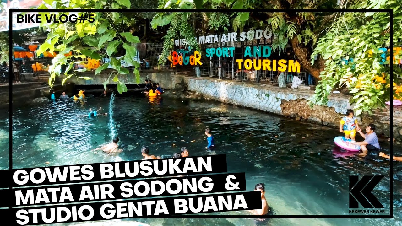 Main Ke Mata Air Sodong Dan Studio Genta Buana | BIKE VLOG - YouTube