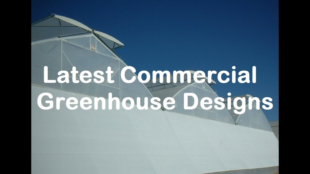 Latest commercial greenhouses designs by Redpath New Zealand. - YouTube