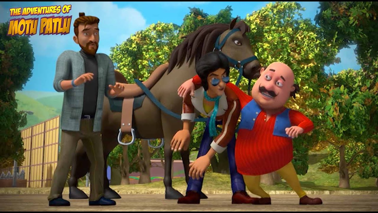 Motu Patlu In Film City | Hindi Cartoon | Motu Patlu | New Episodes ...