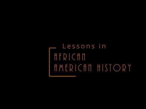 Lessons in African American History: Introduction and African ...