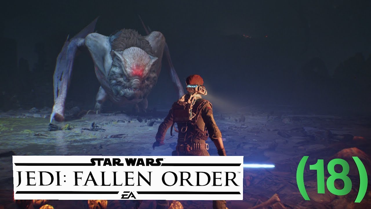 Star Wars Jedi: Fallen Order (18): FIGHTING A DATHOMIR BEAST - YouTube