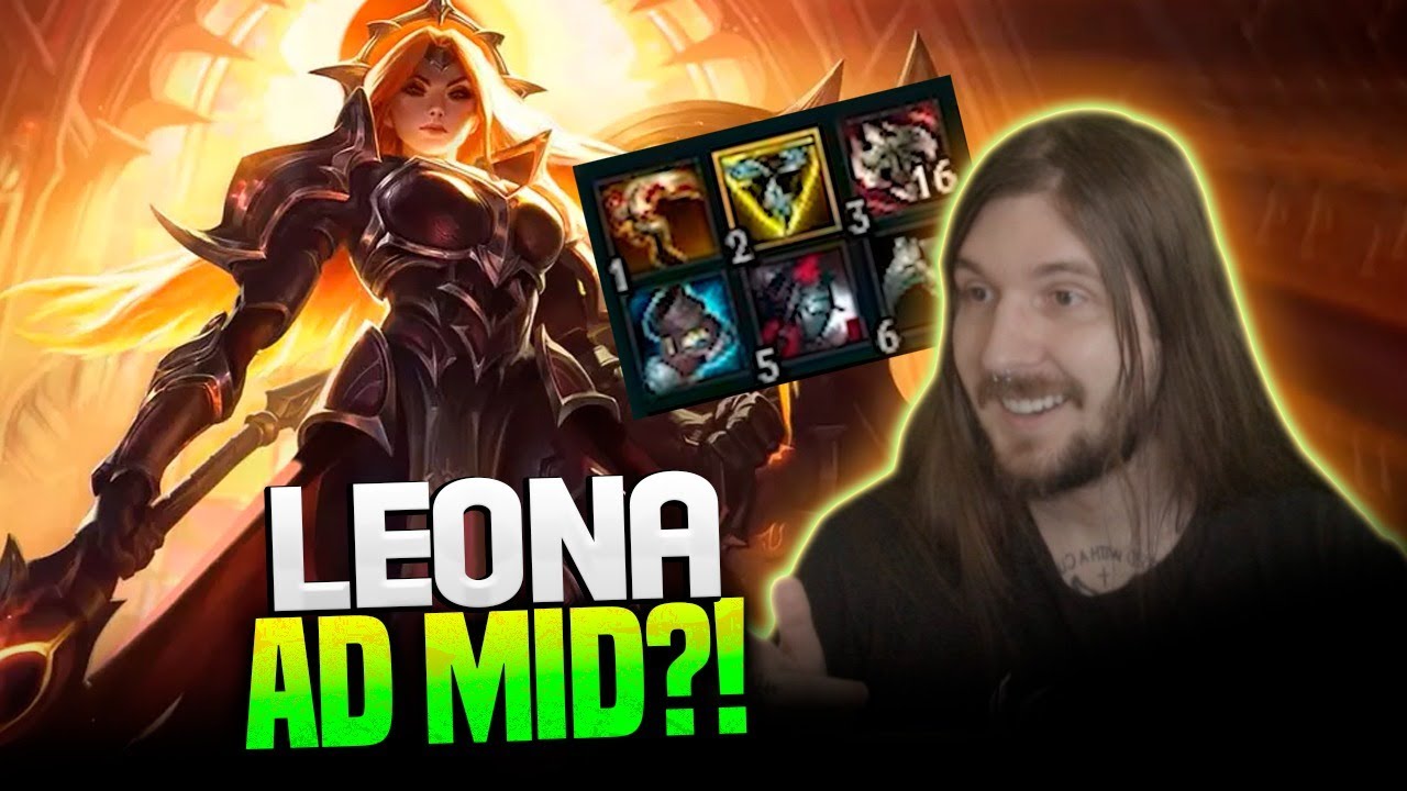 FORA DO META! LEONA AD MID! LEAGUE OF LEGENDS! - YouTube