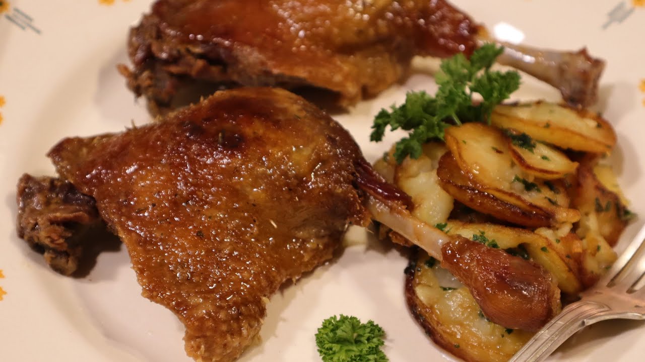 MON CANARD CONFIT "Maison" Fondant a souhait, il a de la cuisse ...