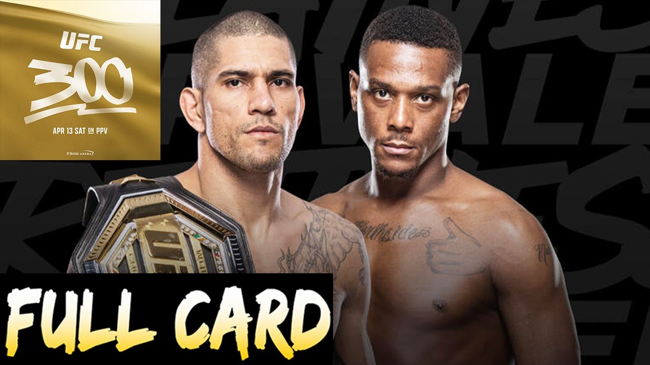 UFC 300 Predictions Pereira vs Hill Full Card Betting Breakdown - YouTube