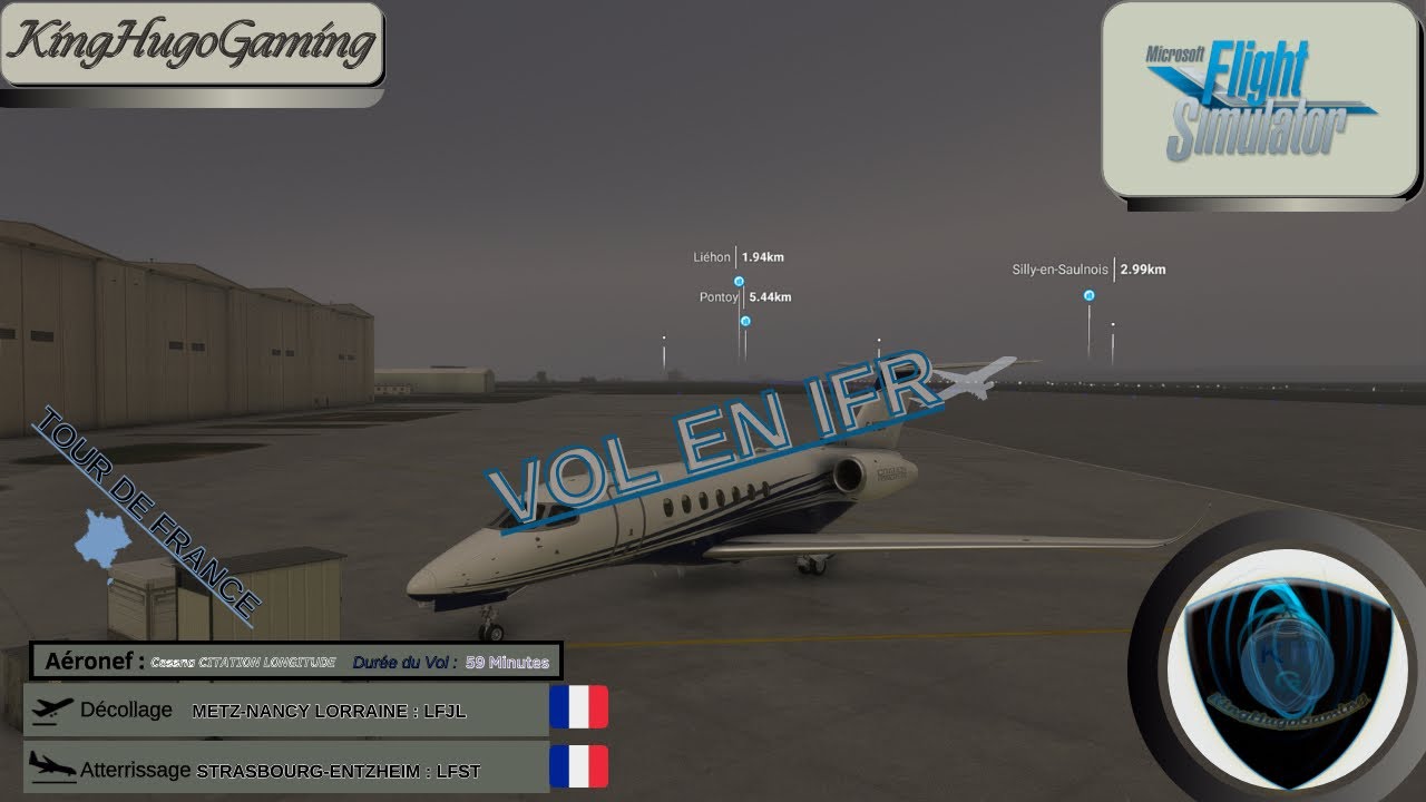 [FR]Let’s Play : Flight Simulator en IFR : Entre Metz-Nancy LFJL et ...