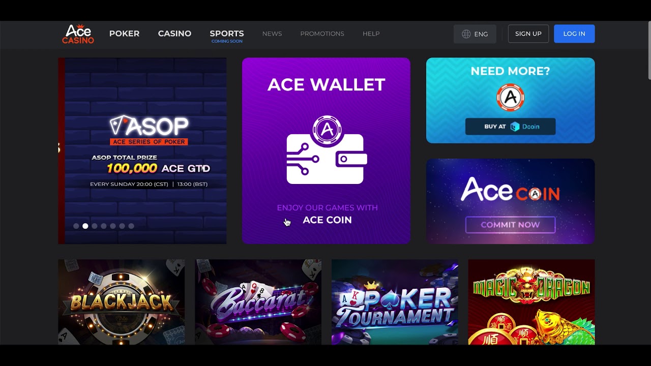 Introduction ACE events - How to redeem the ticket - YouTube