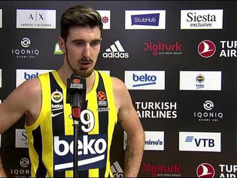 Fenerbahçe beko 89 - 84 Alba Berlin Nando De Colo galibiyeti değerlendiriyor