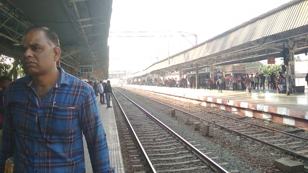 Ambarnath Railway station local train announcement - YouTube