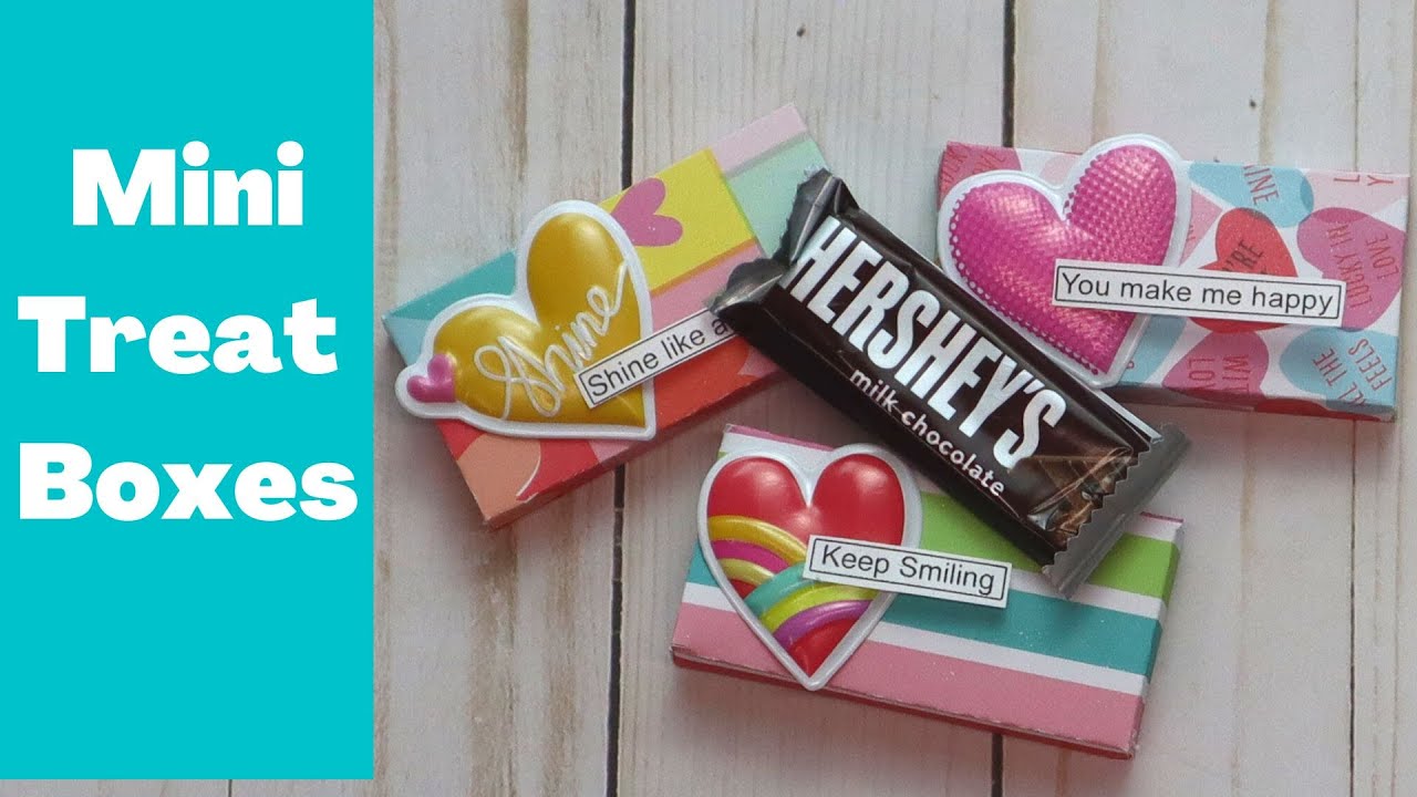 Fun Size Candy Bar Treat Box - YouTube