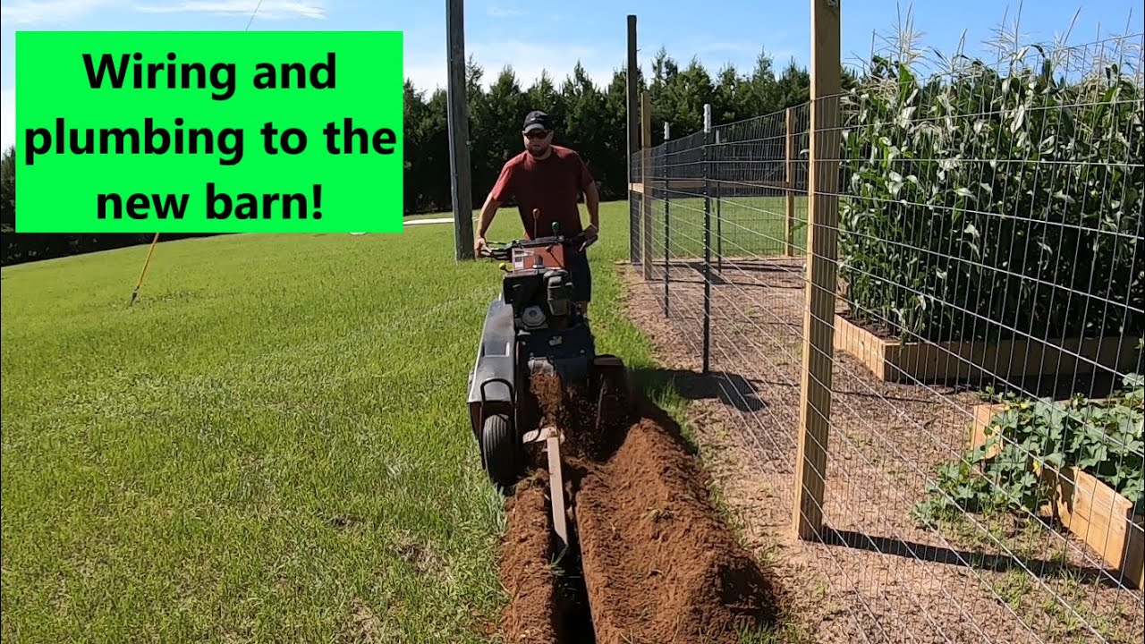 #135 Wiring the new pole barn and storm shelter! - YouTube