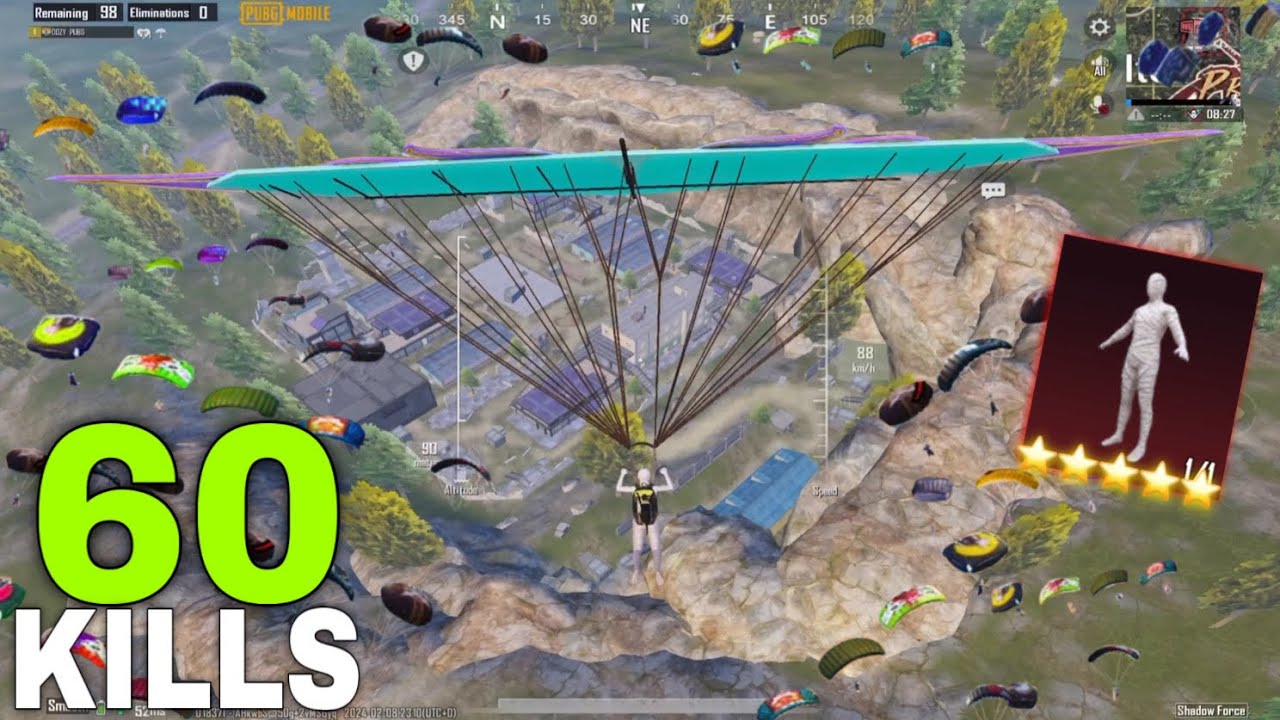 60 KILLS!🥵IN 3 MATCHES FASTEST GAMEPLAY W/ MUMMY SET🔥 SAMSUNG,A7,A8,J2 ...