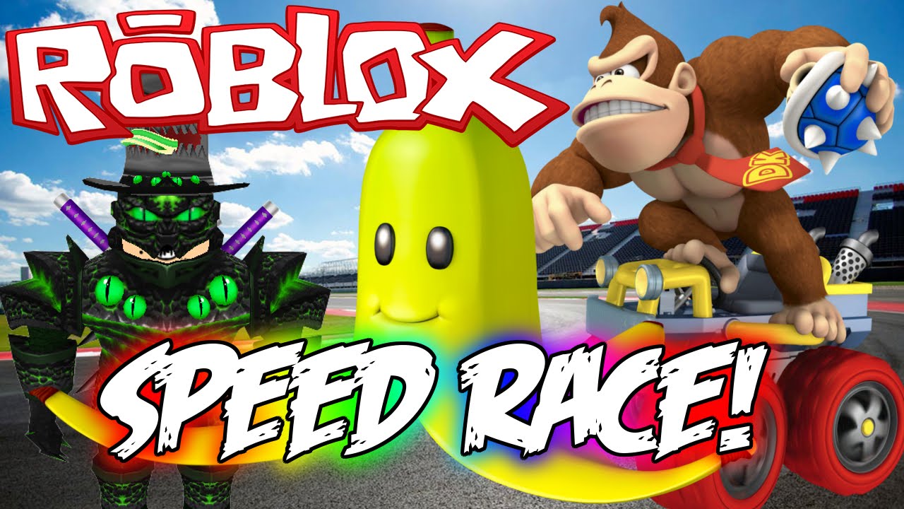 "Its like Mario Kart!" (ROBLOX Sprint Racing Game) - YouTube