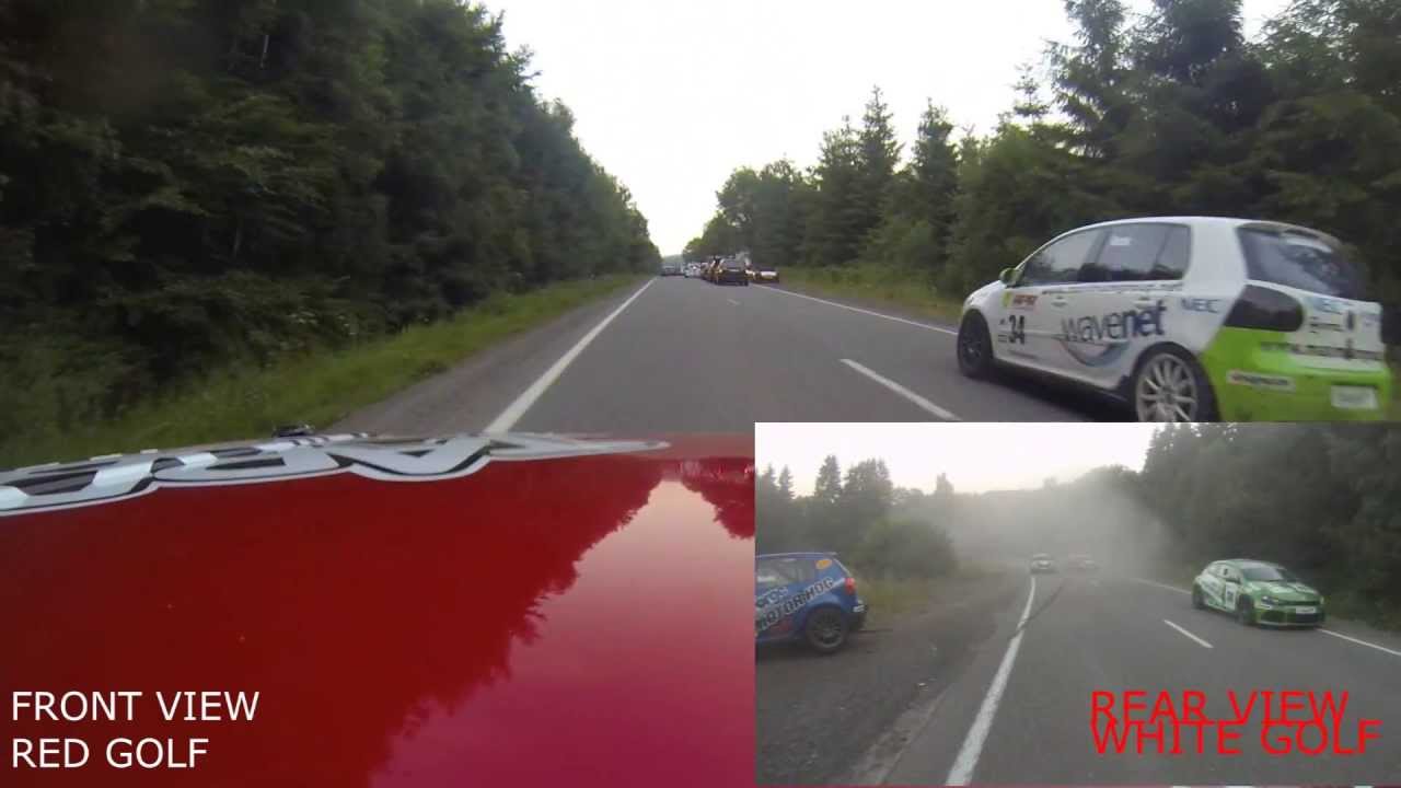 VW Cup / Mk2 Golf GTi Crash - En Route back from Stavelot (Parade ...