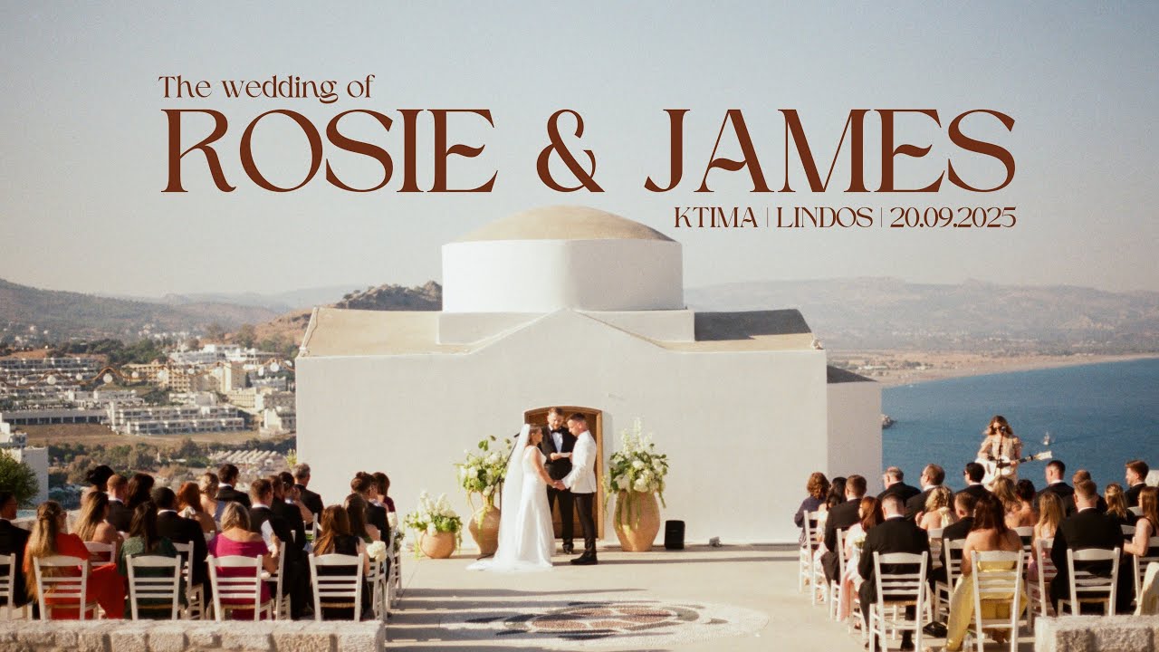 KTIMA Lindos Wedding | Rosie & James’s Destination Wedding in Rhodes ...