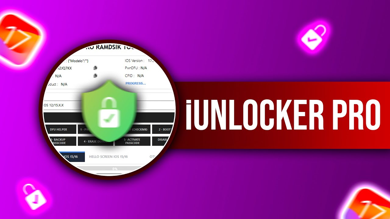 iUNLOCKER PRO NEW WiNDOWS TOOL🔥1-CLICK BYPASS iPHONE LOCKED TO OWNER ...