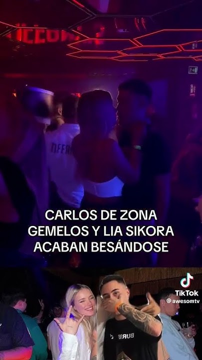 Lia Sikora y Carlos de zona gemelos besándose / Vídeo infidelidad Lia Sikora - YouTube
