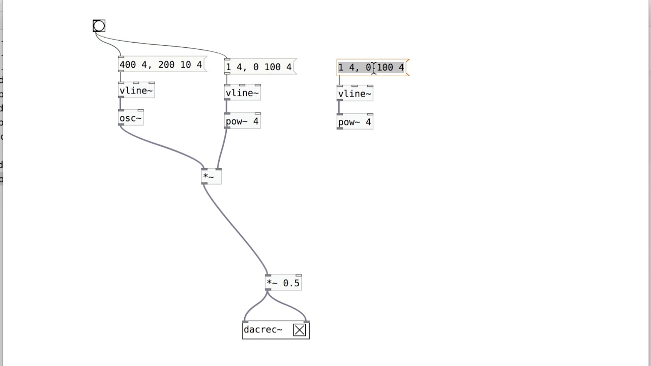 (004) Pure Data - TR-808 style snare drum synthesis - YouTube