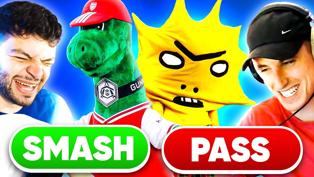 SMASH OR PASS: FOOTBALL CLUB MASCOTS - YouTube