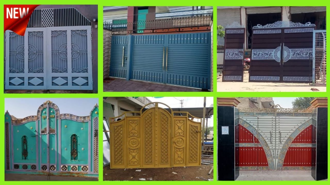 Main Gate Design For Home // Modern Front Gate Photo // Gate Design ...