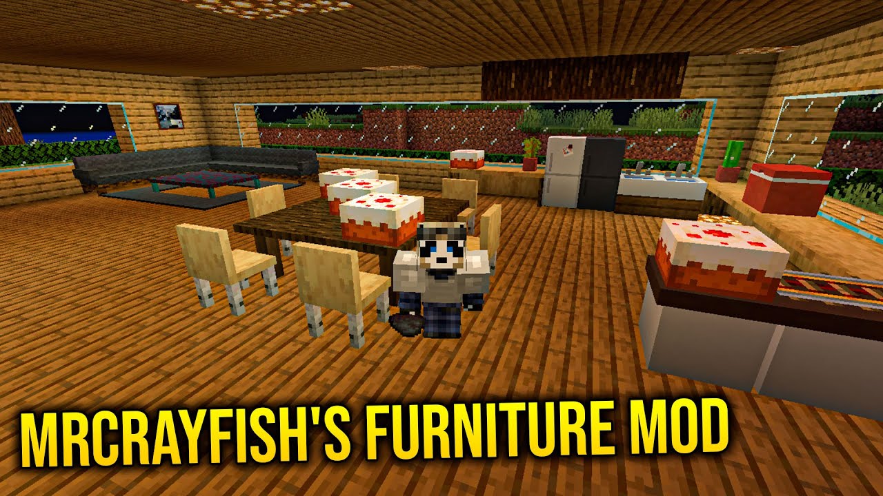 EL MEJOR MOD DE DECORACIÓN PARA MINECRAFT 😱 - MrCrayfish's Furniture ...