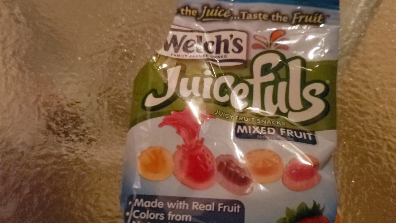 New Welch's Juicefuls Gummies Review - YouTube