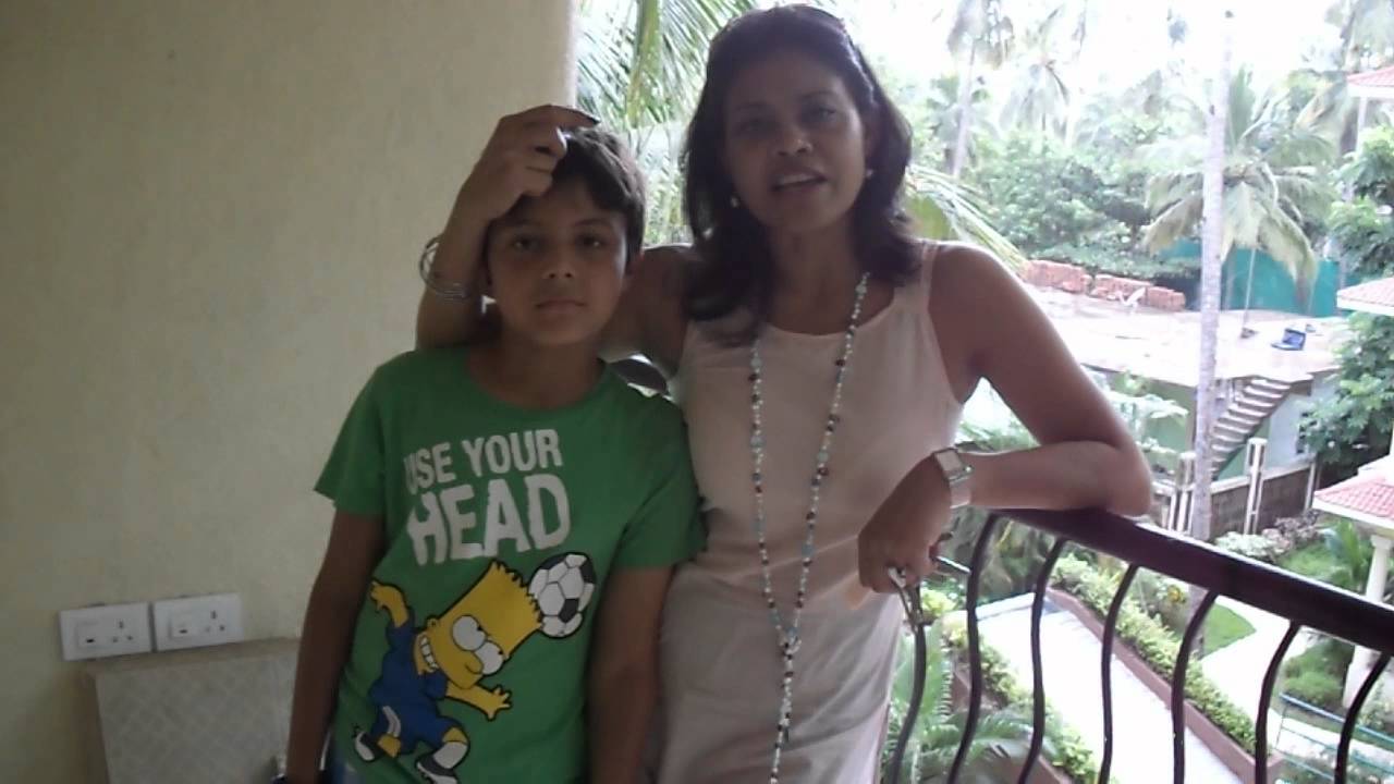 Sunita Raut with her son move into their Emerald Court Apartment in Goa ...