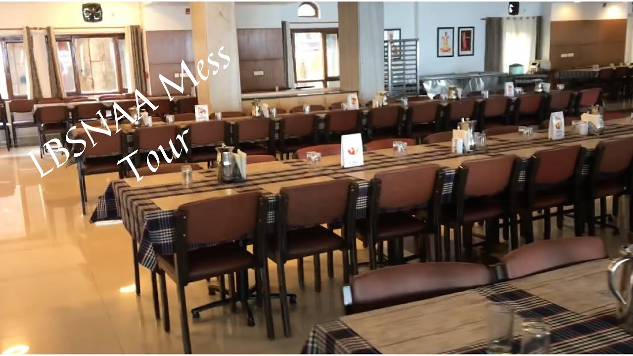 LBSNAA mess Tour - YouTube