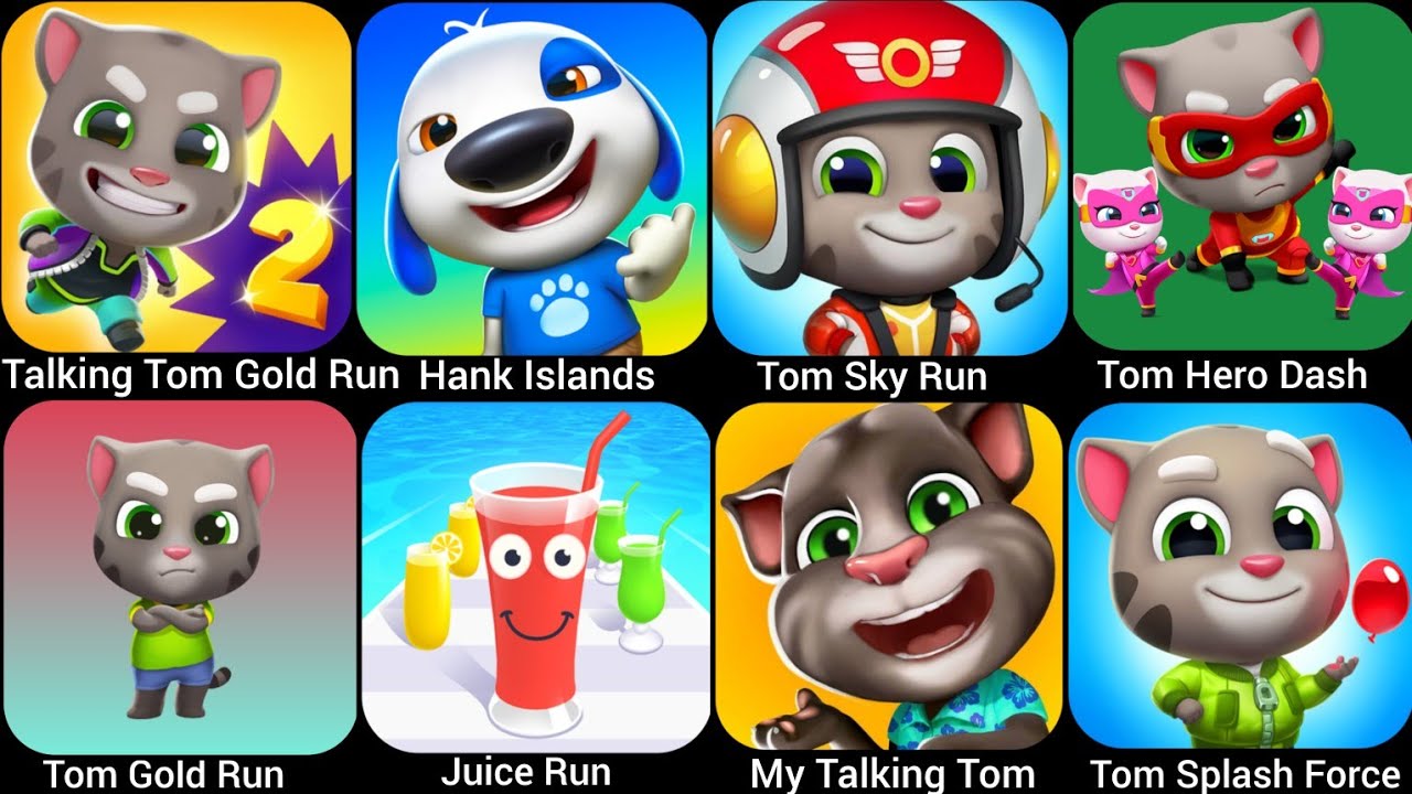 Tom Gold Run 2,Hank Islands,Tom Sky Run,Tom Hero Dash,Tom Gold Run ...