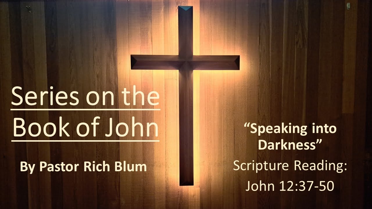 Speaking into Darkness - YouTube