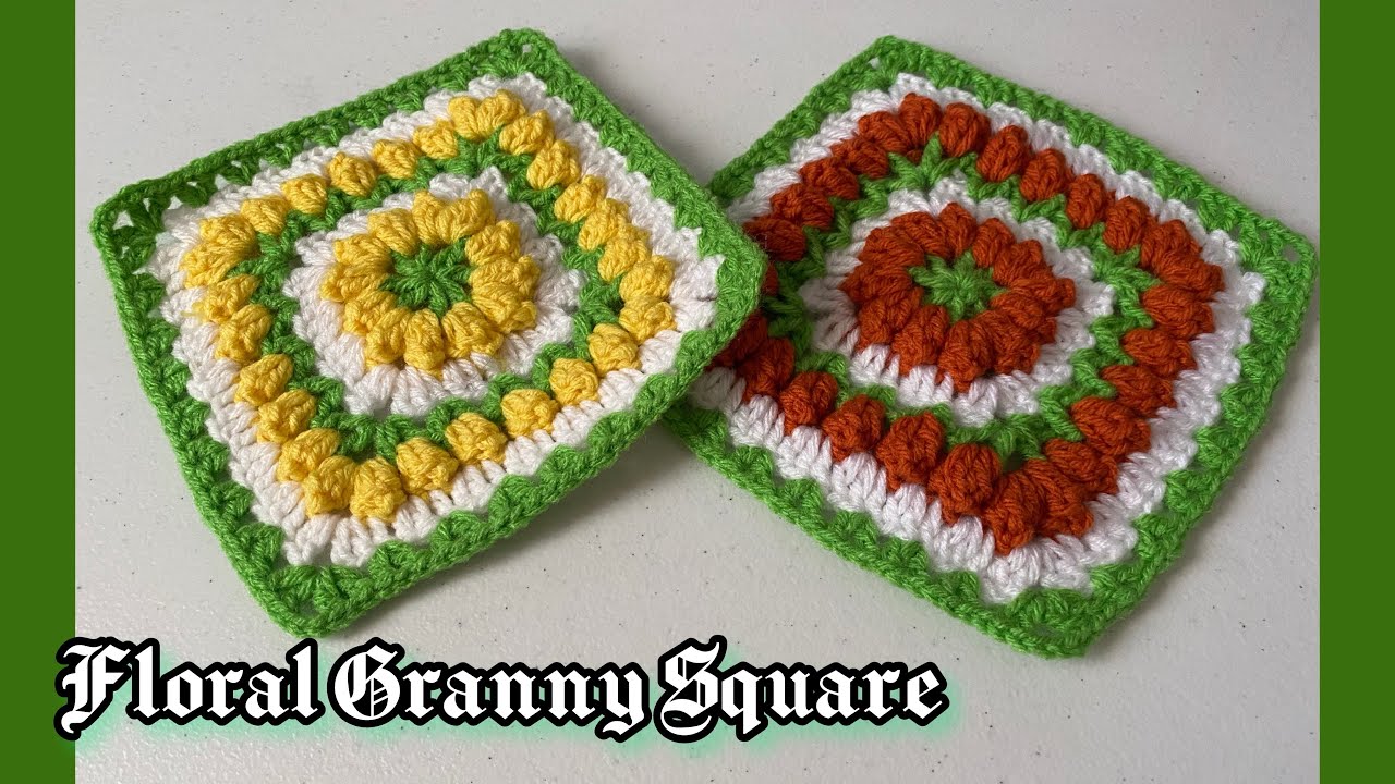 Beautiful Crochet Granny Square Tutorial | Step-by-step - YouTube