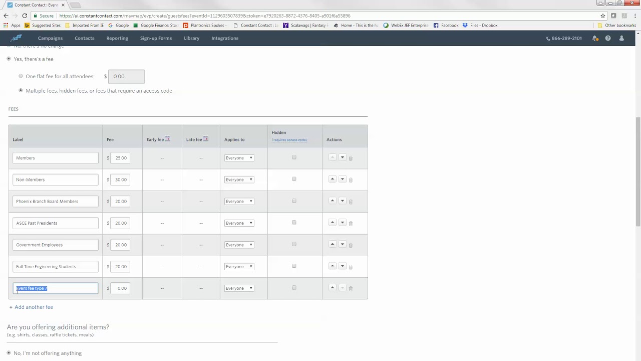 Constant Contact How to Create a Registration Page - YouTube